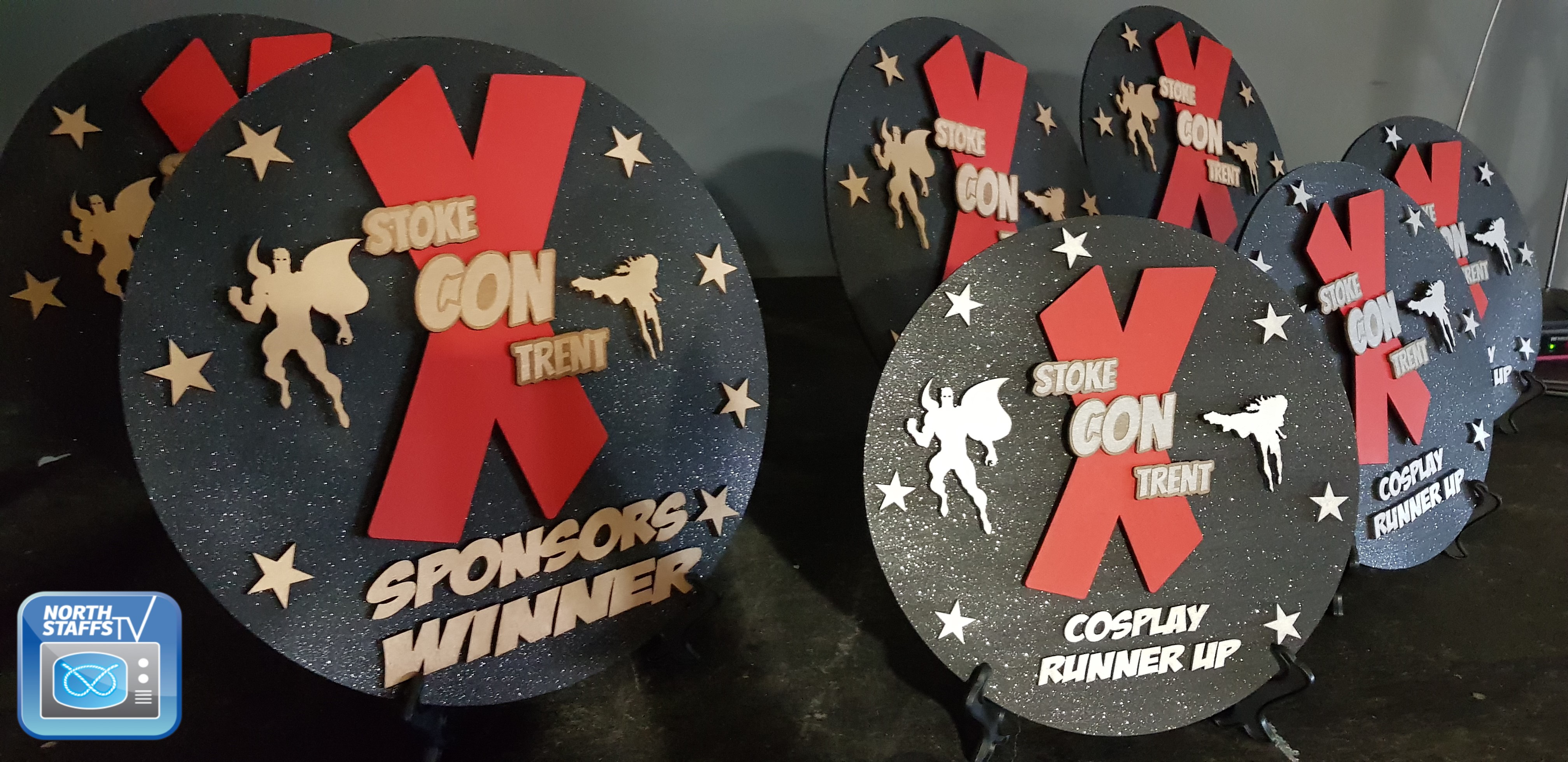 cosplay winner trophy - North Staffs TV